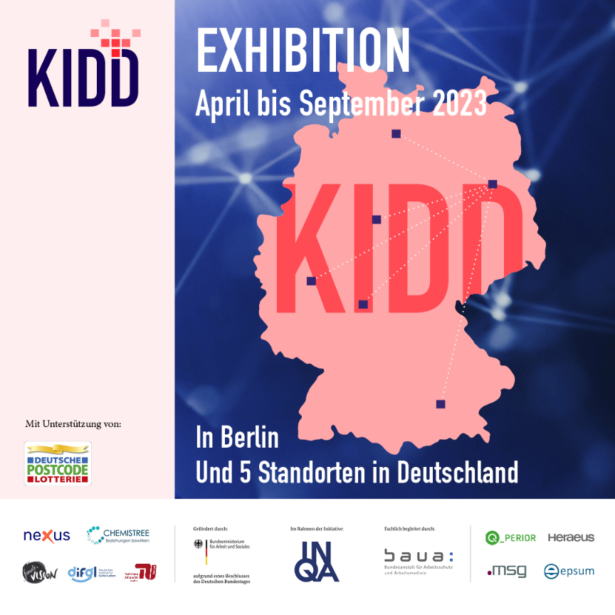 KIDD Ausstellung: KIDD @ work von April bis Sep 2023 - KIDD